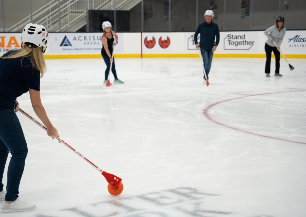 Broomball - Berger Foundation Iceplex